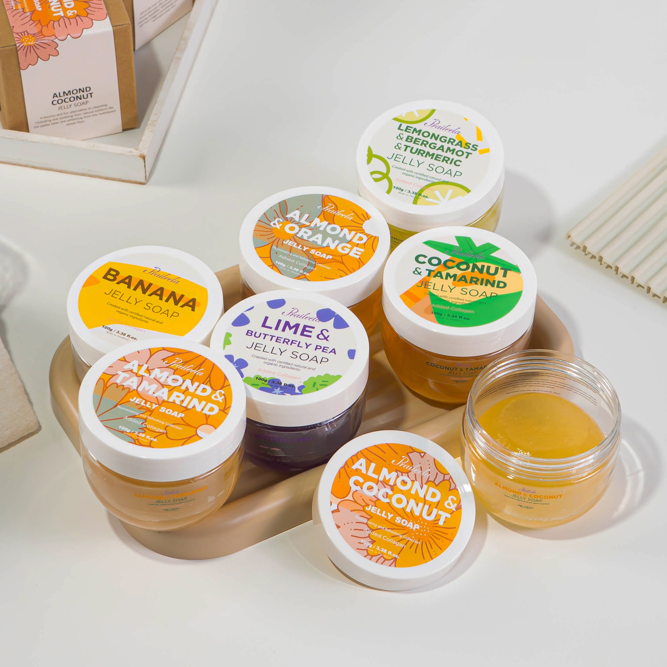 PRAILEELA Jelly Soap (Wholesale) – BT SPACESHIP